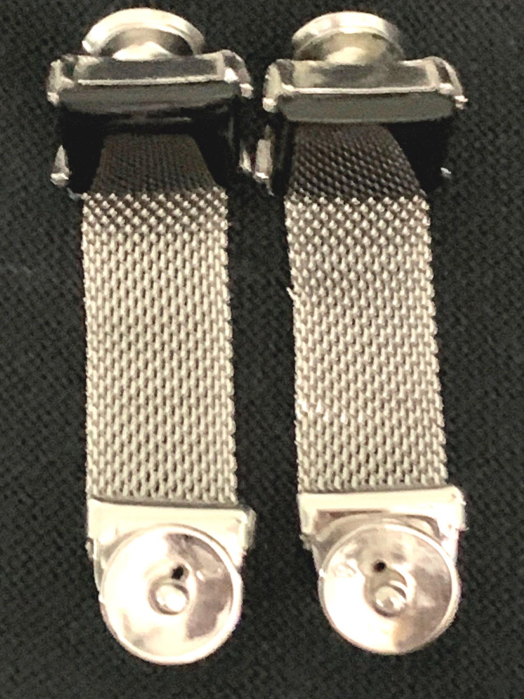 Swank Snap Wraparound Cufflinks, Black Stone - Etsy