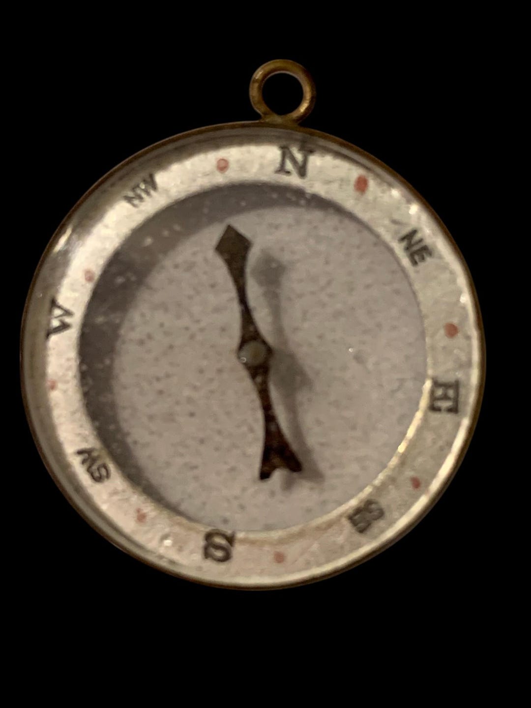 Small Compass Set in Brass Casing, Made in Japan - Etsy