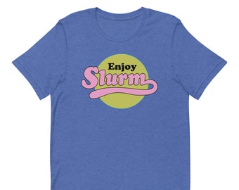 Slurm Soda Logo as Seen in Futurama TV Show Heavyweight Coton T-shirt ...