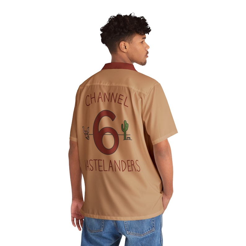 Simpsons Channel 6 Wastelanders Bowling Team Hawaiian Shirt Etsy