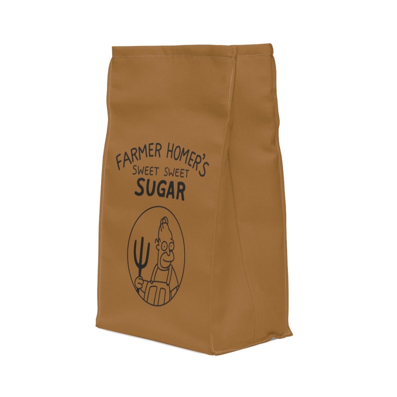 Simpsons Farmer Homer's Sweet Sweet Sugar Polyester Lunch Bag - Homer ...
