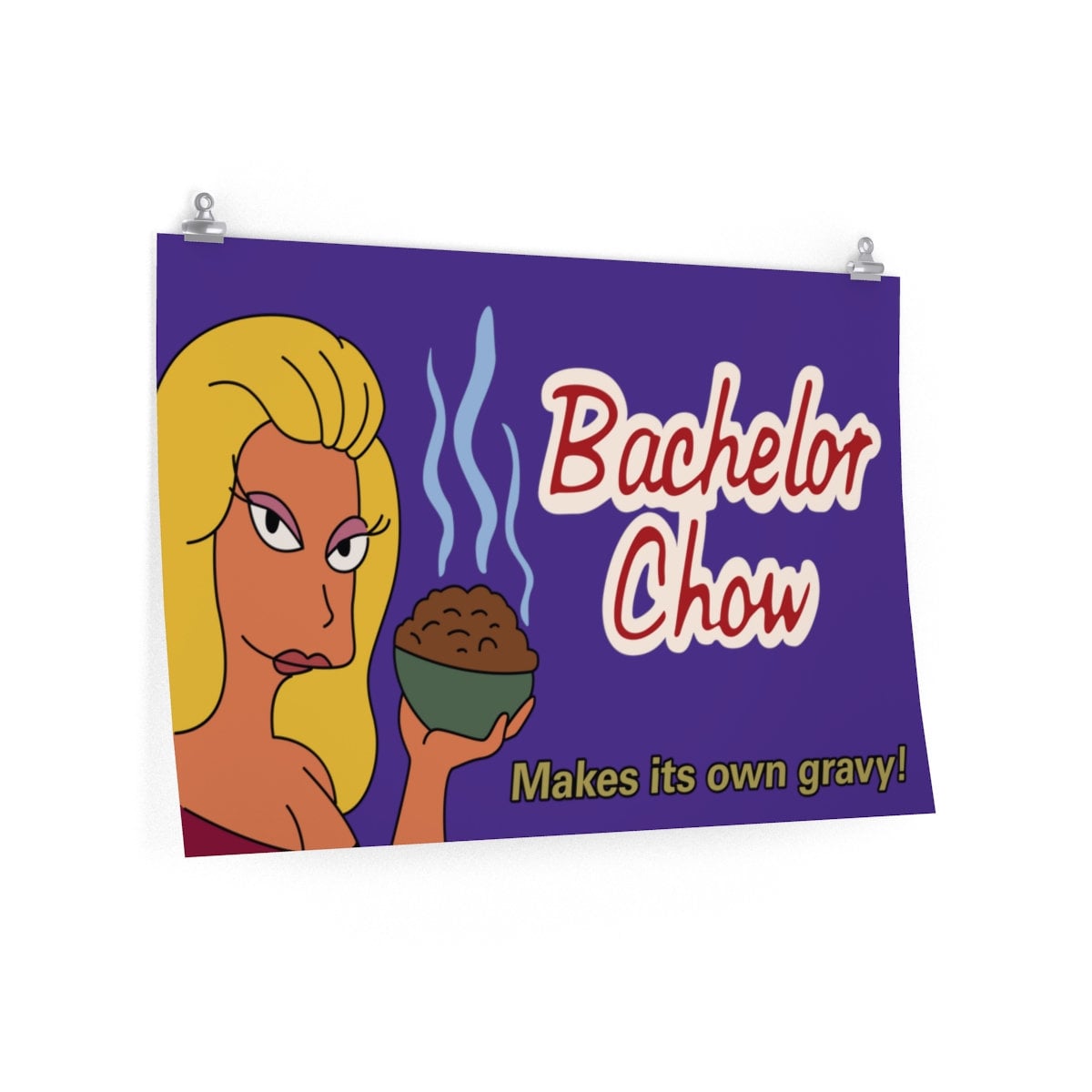 Futurama Bachelor Chow Premium Matte Posters - Etsy