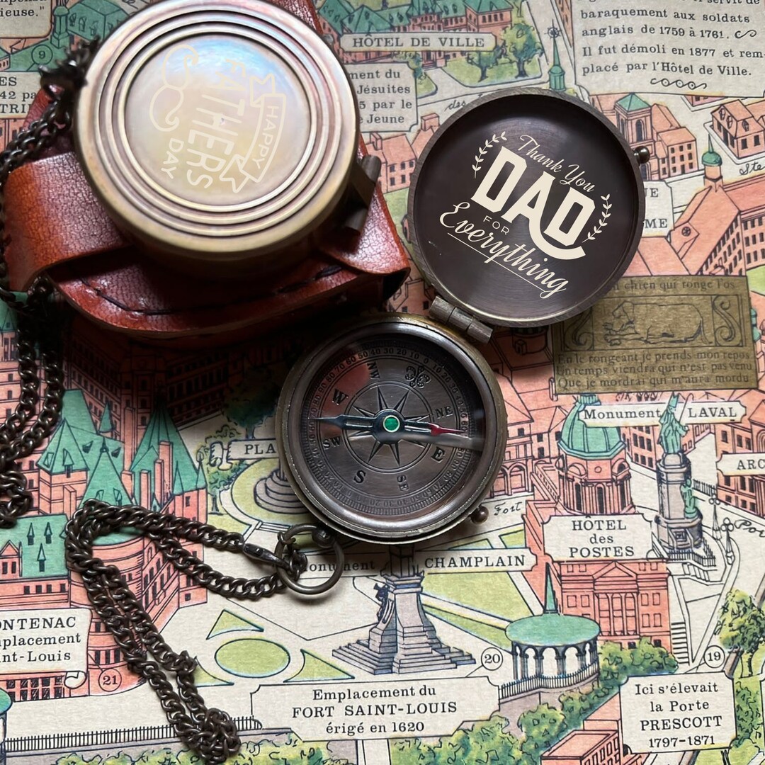Compass for Father Day , Father Day Gift , Gift for Father , Gift for ...