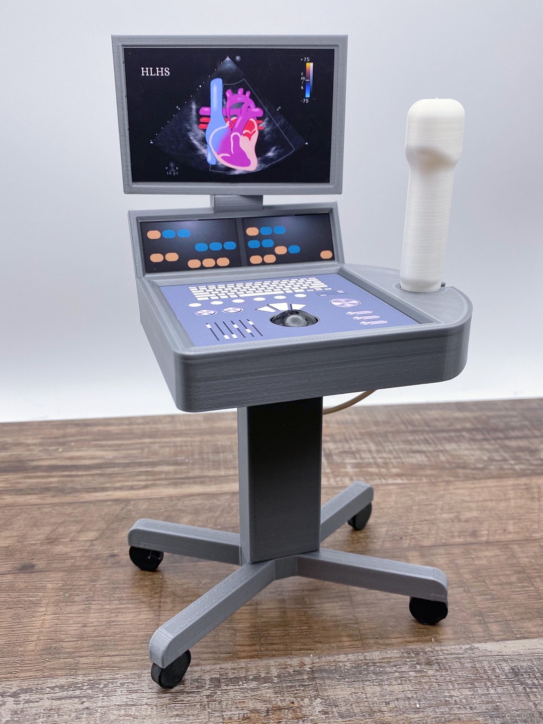 Toy Sonogram/ Echocardiogram for Doll or Stuffed Animal, ECHO Screen ...