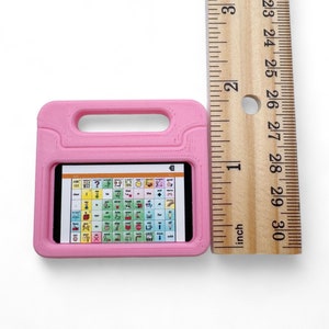 Tiny Toy AAC Tablet for Fashion Doll, AAC Toy for Action Figure, AAC ...