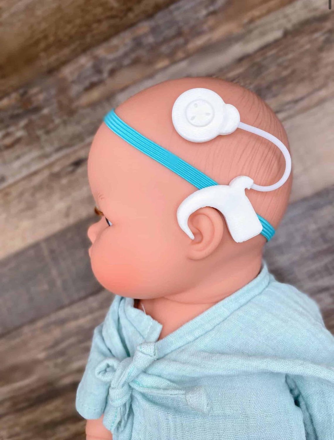 Toy Cochlear Implant Headband for Doll or Stuffed Animal - Etsy