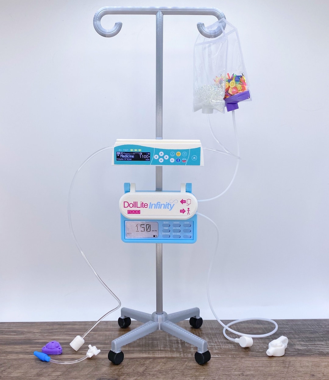 Toy Hospital Play System for Dolls and Stuffed Animals. Toy Infusion ...