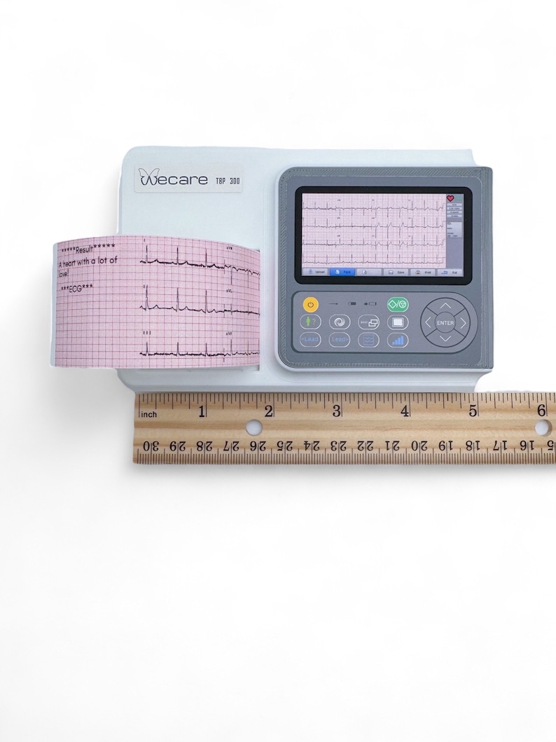 Toy EKG Machine for Dolls & Stuffed Animals, Pretend Play Cardiac Toy ...