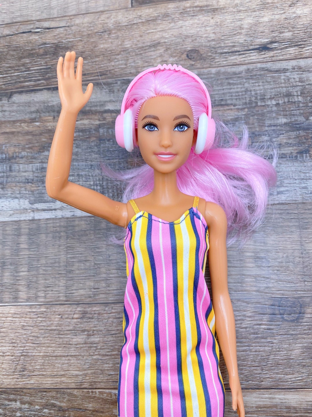 Toy Noise Cancelling Headphones for Barbie, Ear Defenders for 12 ...