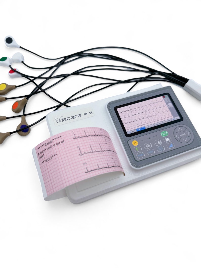 Toy EKG Machine for Dolls & Stuffed Animals, Pretend Play Cardiac Toy ...