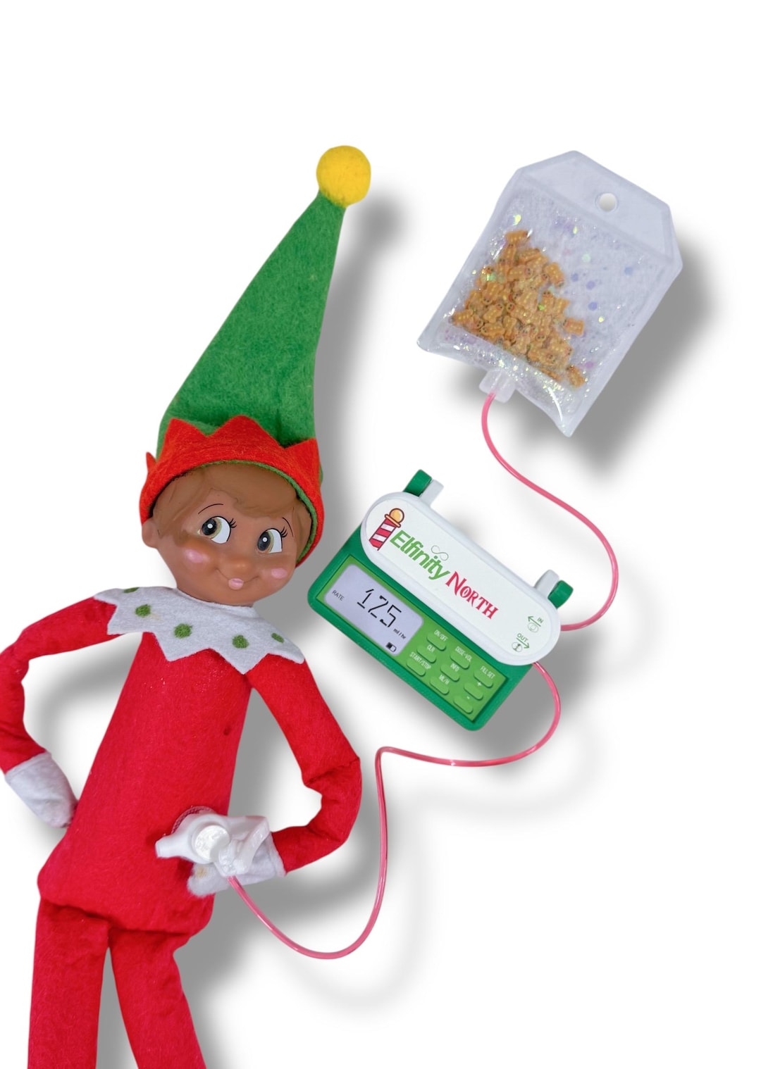 Toy Feeding Pump for Elf Doll, Enteral Feed Ornament, G-tube - Etsy