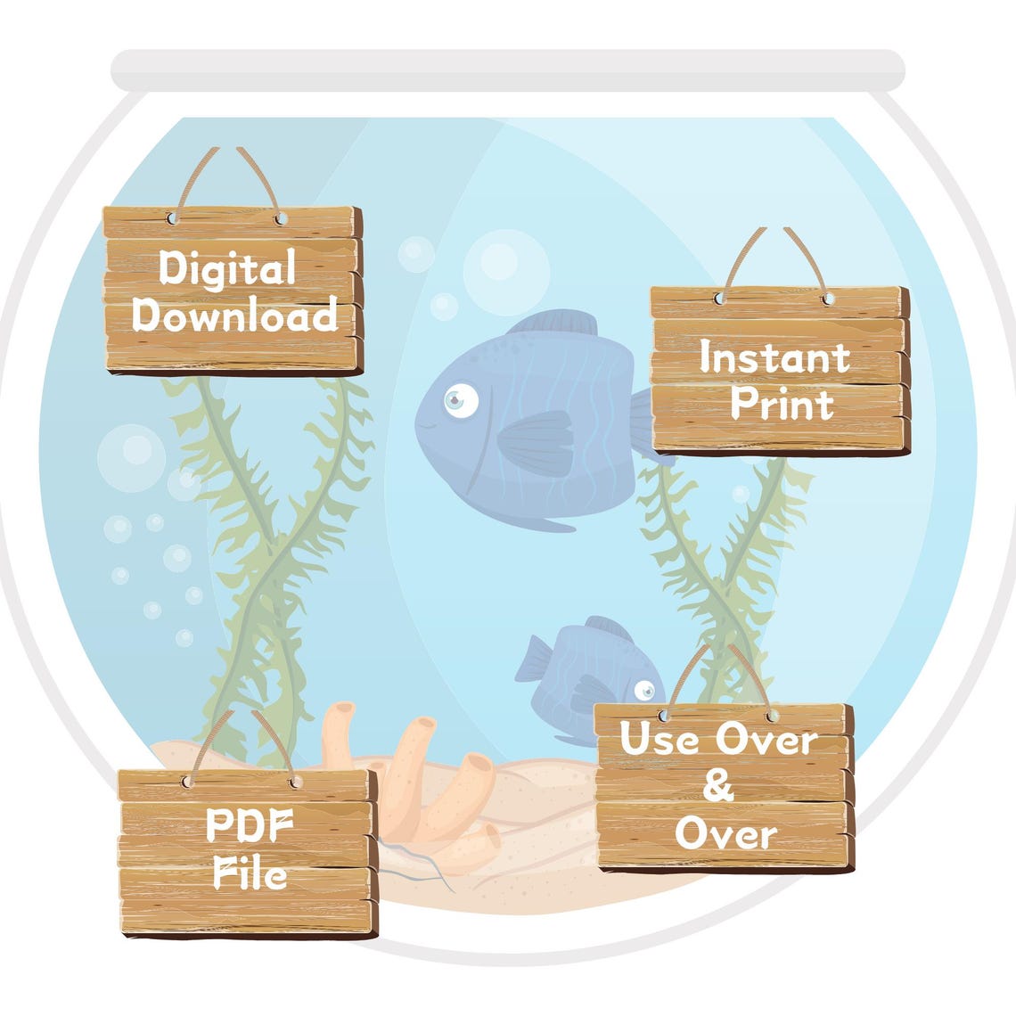 Aquarium Scavenger Hunt Printable | Kids Marine Life Activity ...