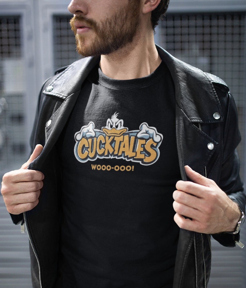 Funny Inappropriate Offensive Shirt, Cucktales Adult Humor T Shirt ...
