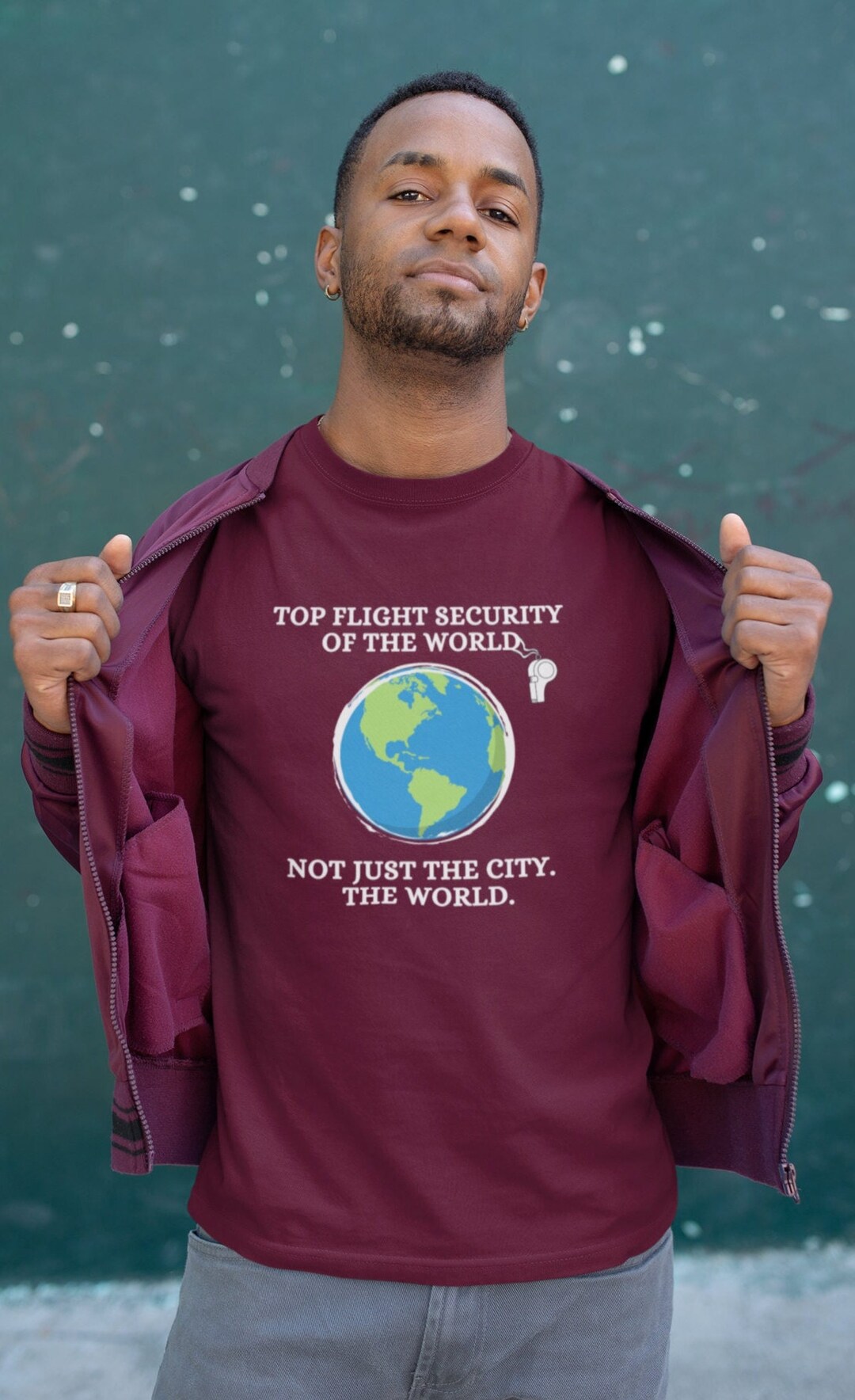Top Flight Security Shirt, Friday After Next 90s Movie Lovers, Old ...