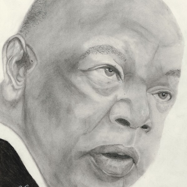 John Lewis Drawing - Etsy