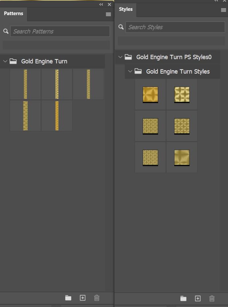 Gold Large Engine Turn Seamless Pattern Pack SVG Download for ...