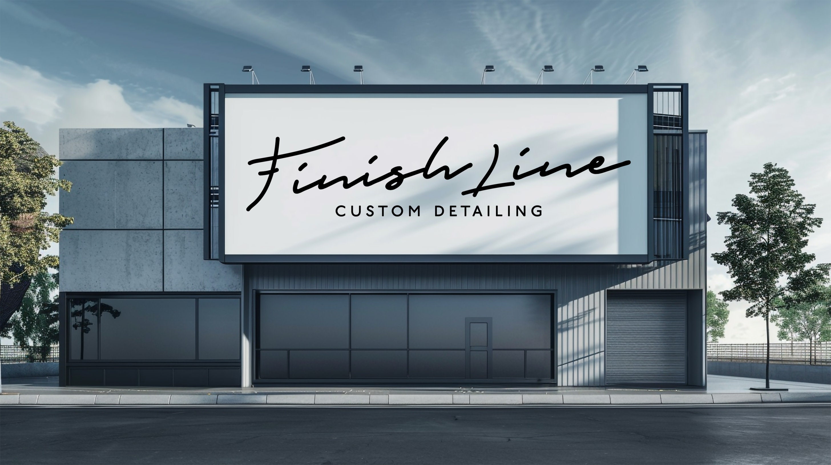 Billboard Smart Mockup & Sign Signage PNG PSD Bundle Photoshop Outdoor ...