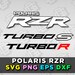 20 Racing Number Fonts SVG EPS DXF Png Bundle Dirtbike Atv Utv ...