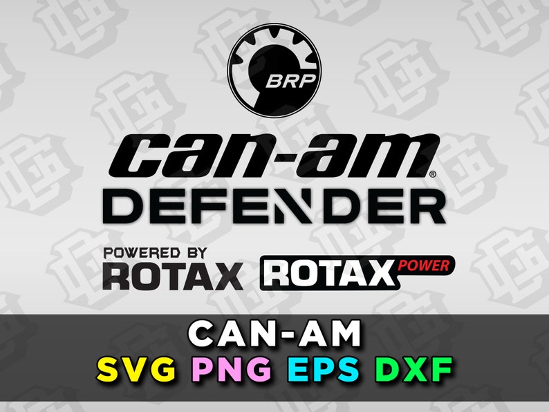 Can-am Defender Rotax SVG DXF Png Eps for Cricut Silhouette Vinyl ...