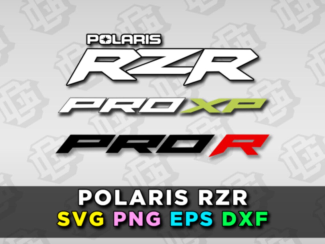 Polaris RZR Pro R Xp SVG DXF Png Eps Download Vector Files for Cricut ...