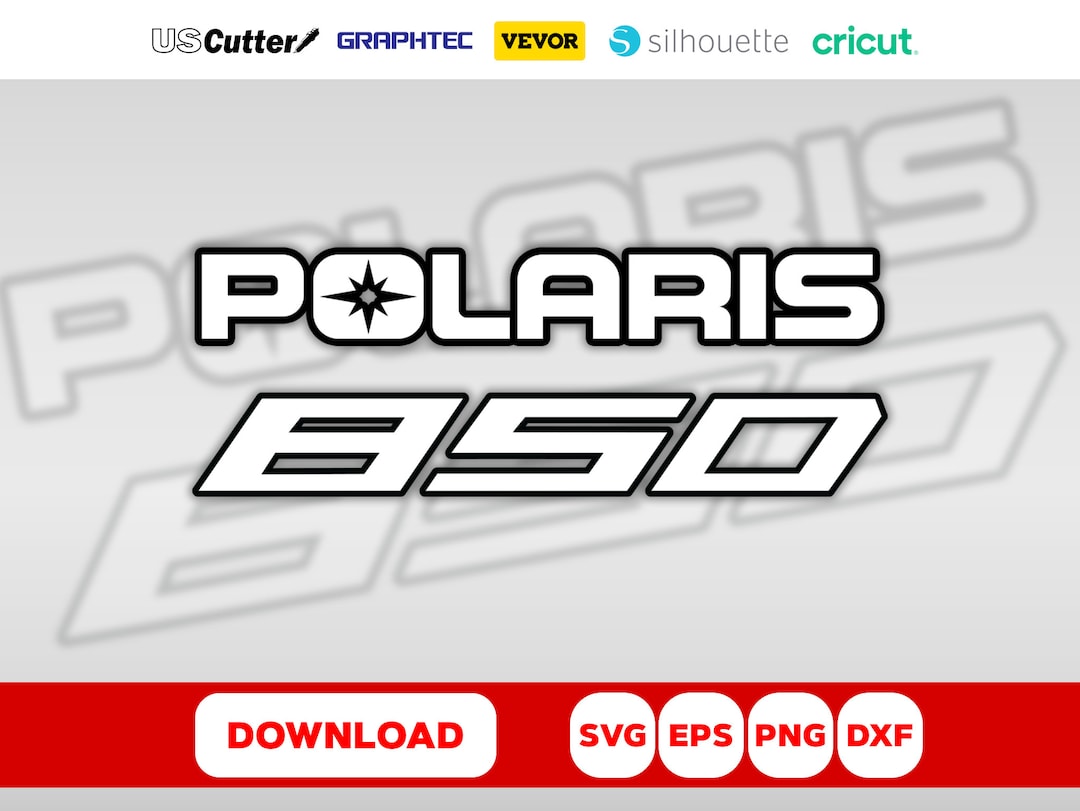 Polaris 850 Sportsman SVG DXF Png Eps Files for Cricut Atv Design Logo ...