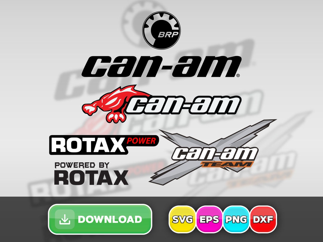 Can-am Rotax SVG Pack DXF Png Eps for Cricut Vinyl Cutter Utv Sxs Side ...