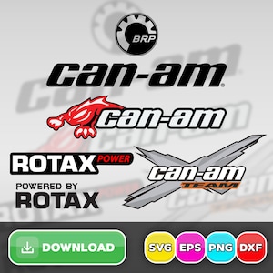 Can-am Rotax SVG Pack DXF Png Eps for Cricut Vinyl Cutter Utv Sxs Side ...