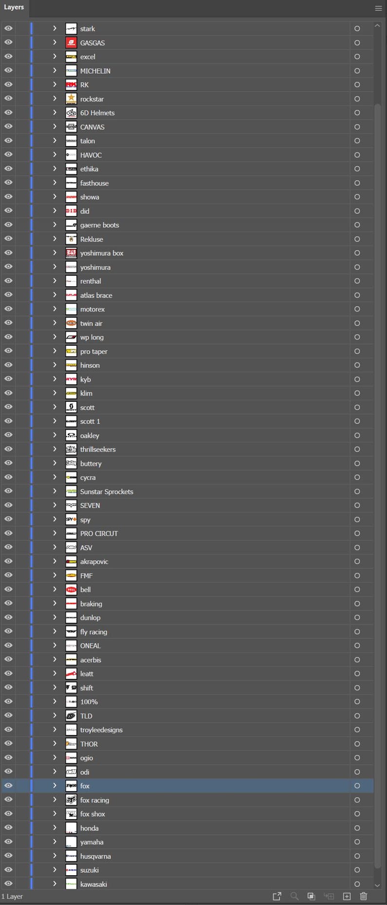 Motocross Brands SVG DXF Png Eps Logo Pack MX Sponsors Supercross Moto ...