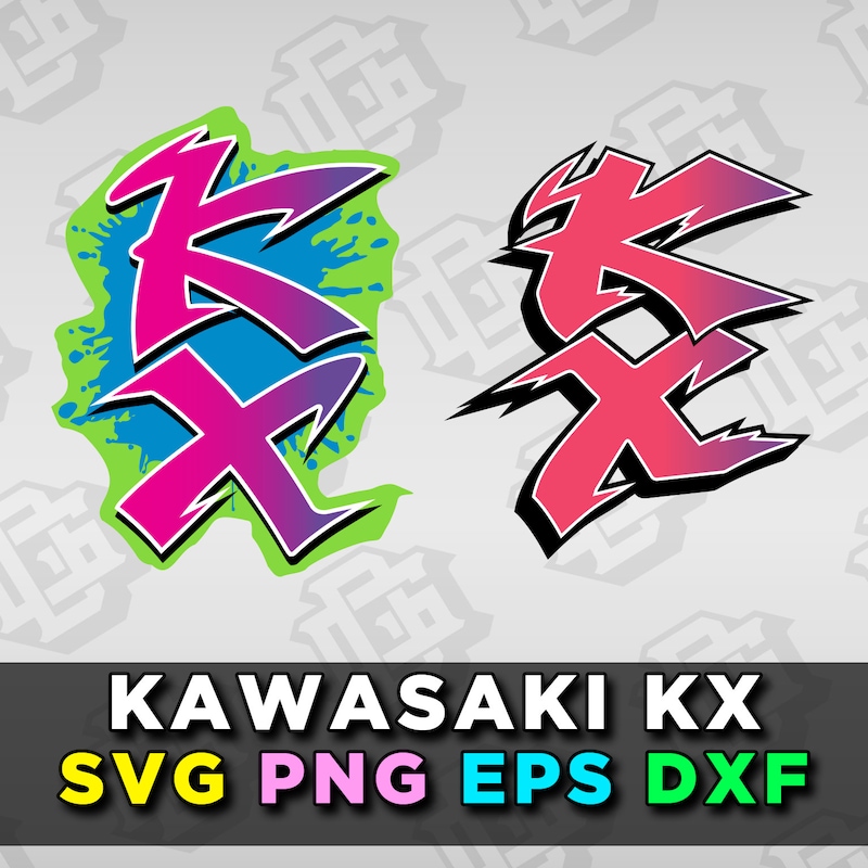 Kawasaki Decal Stickers Kit - Etsy UK