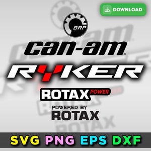 Can-Am RYKER Rotax SVG dxf Png Eps for Cricut Silhouette Vinyl Cutter 3 ...
