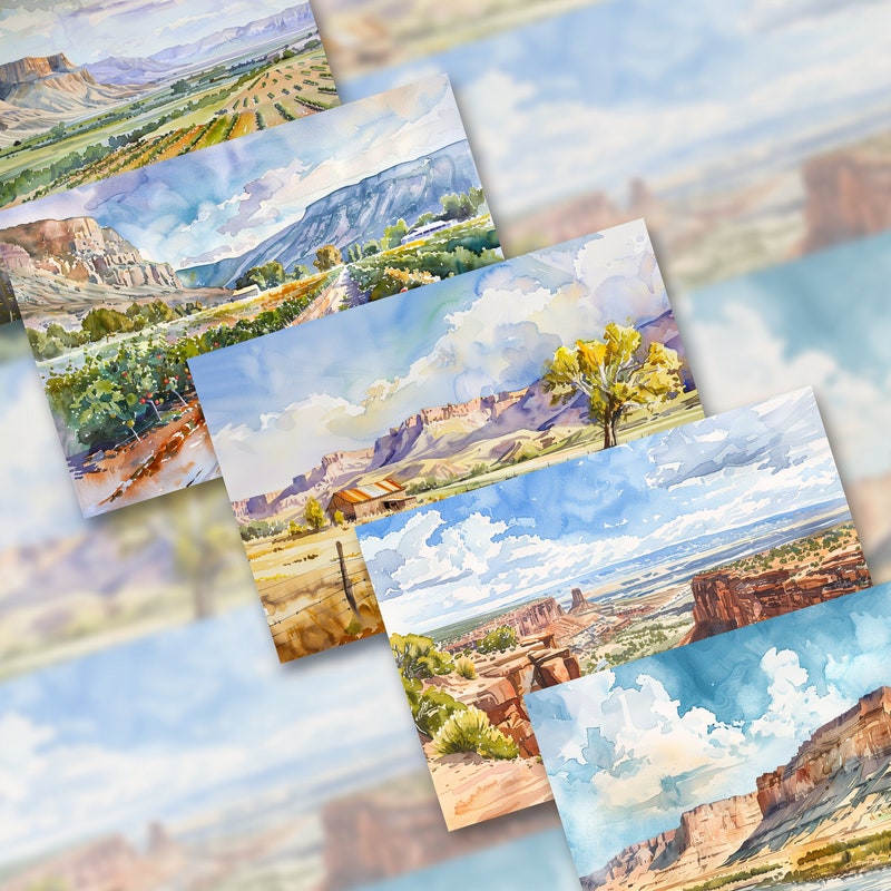 Colorado Watercolor - Etsy