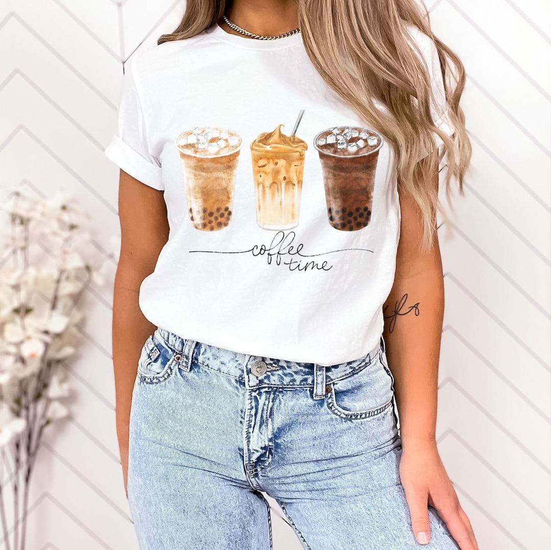 Cofee Time Tee Shirt, Coffee T-shirt, Time for Coffee Tshirt - Etsy