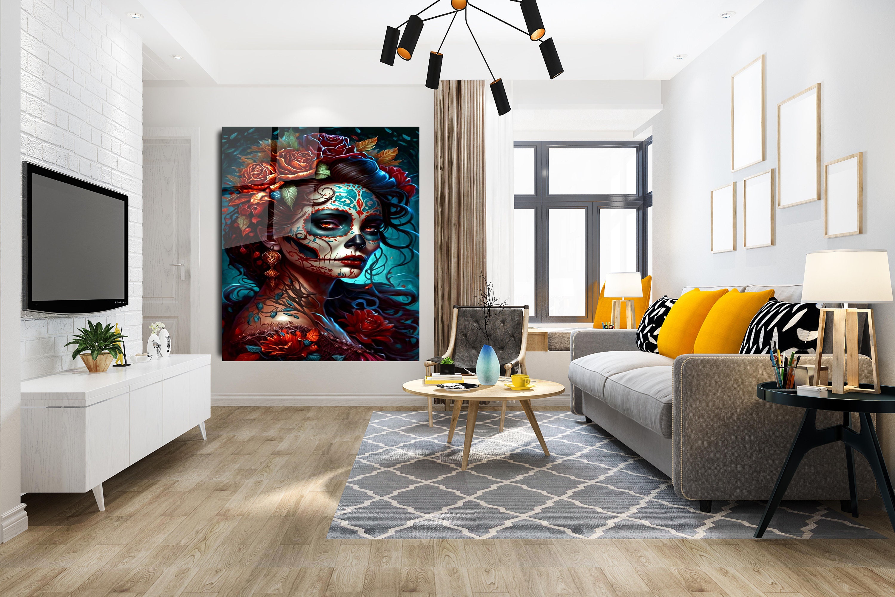 Medusa Wall Decor Medusa Wall Art Glass Print Medusa - Etsy