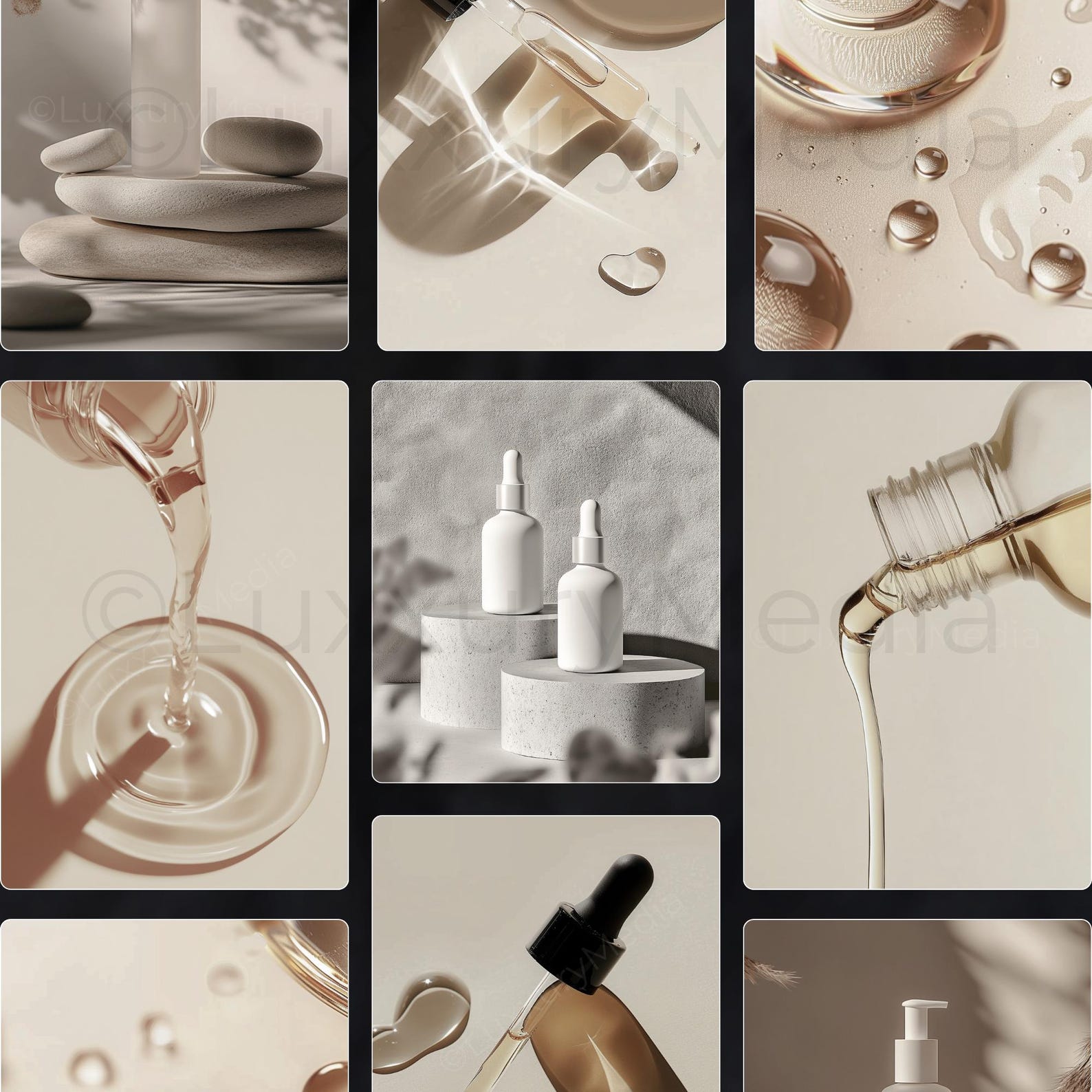 Skincare Textures Stock Photos | Skincare Products Photos | Skincare ...