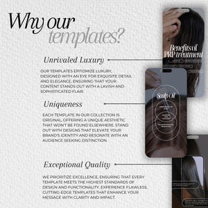 Trichology Instagram Templates | Trichologist Social Media Posts | Hair ...