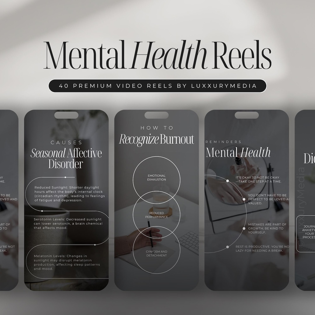 Mental Health Instagram Reels | Therapist Reels Instagram | Mental ...