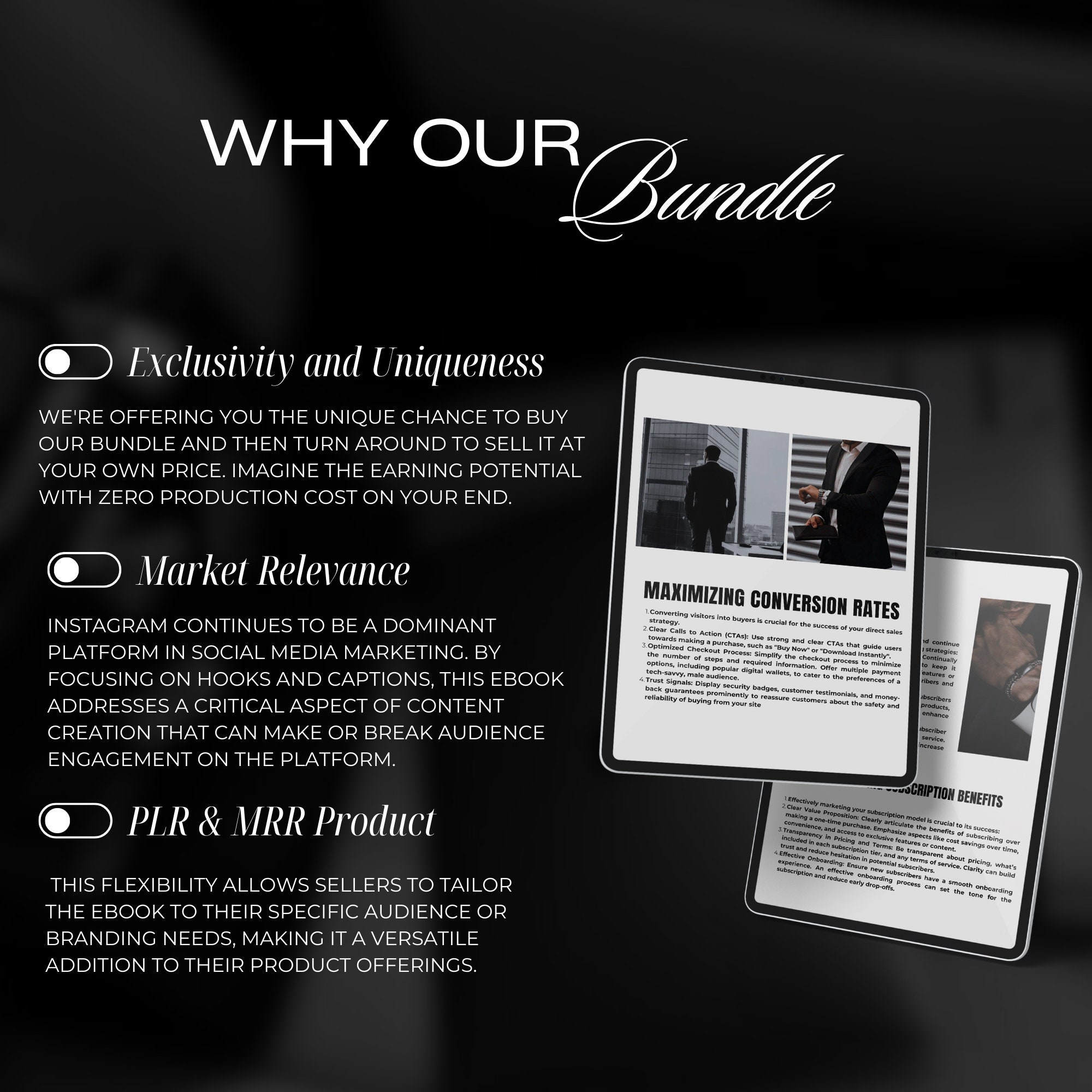 2000+ Faceless Digital Marketing Bundle | PLR Digital Products Bundle ...