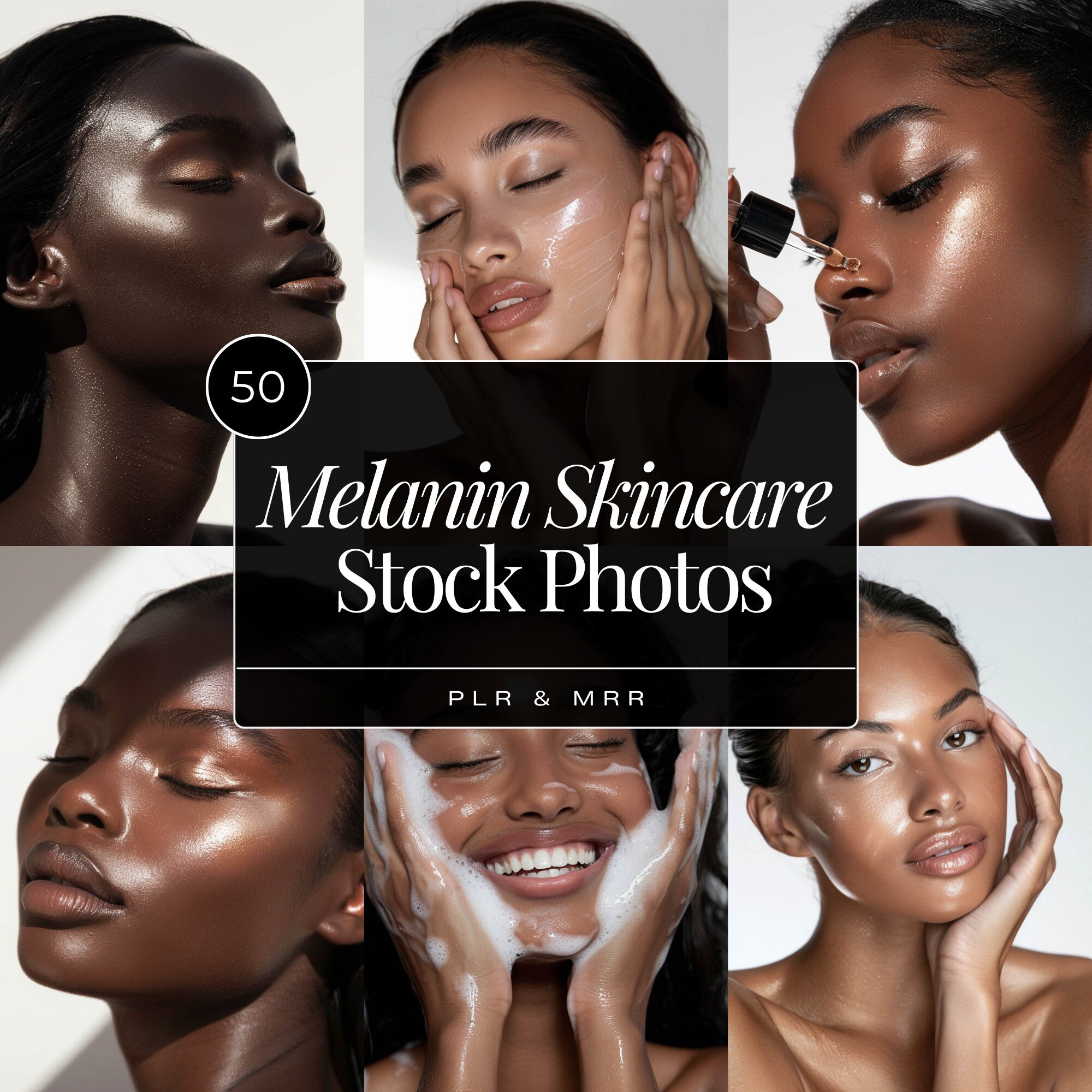 Melanin Skincare Stock Photos Stock Photos With MRR PLR Skincare ...
