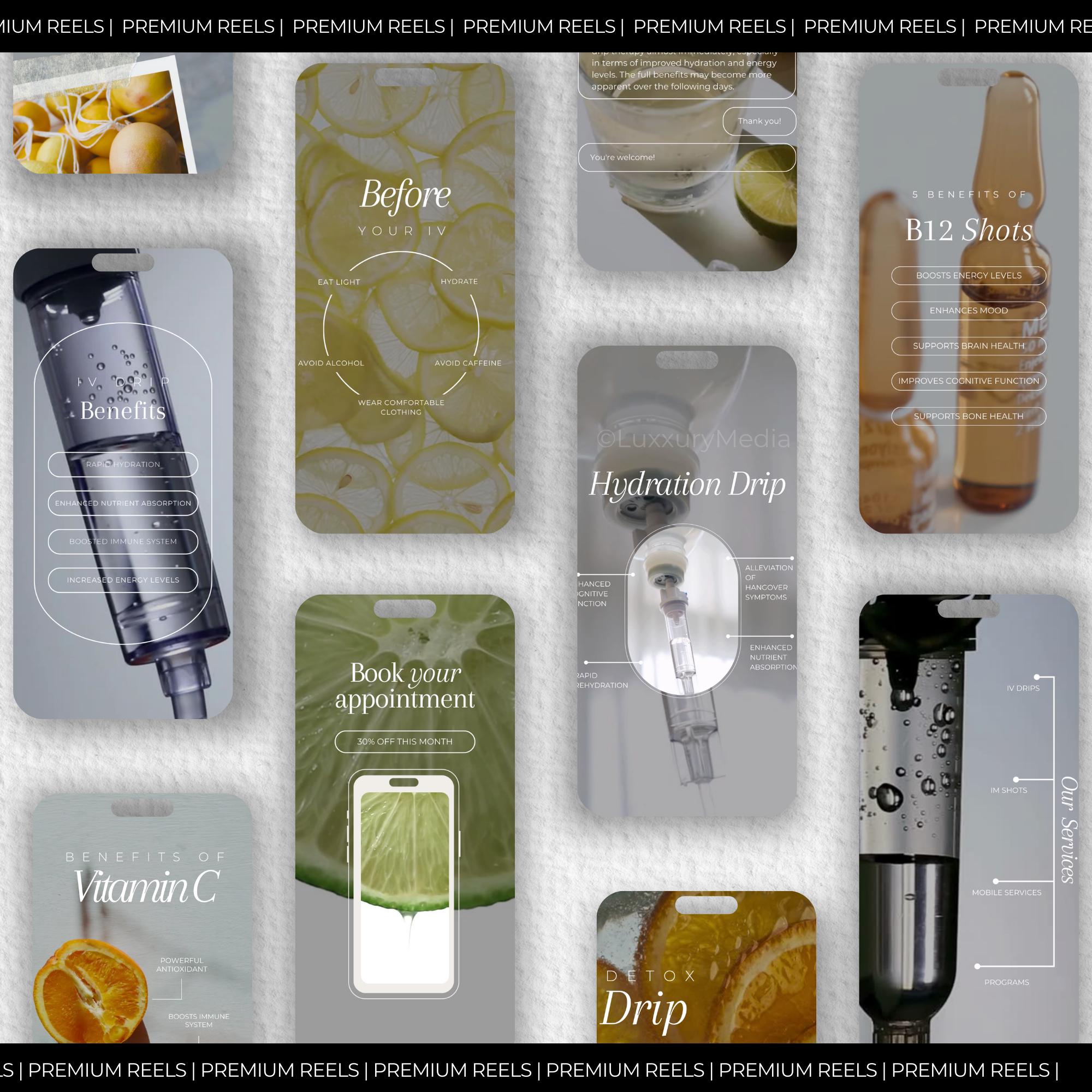 IV Drip Therapy Instagram Reels | Iv Therapy Social Media Posts | Nurse ...