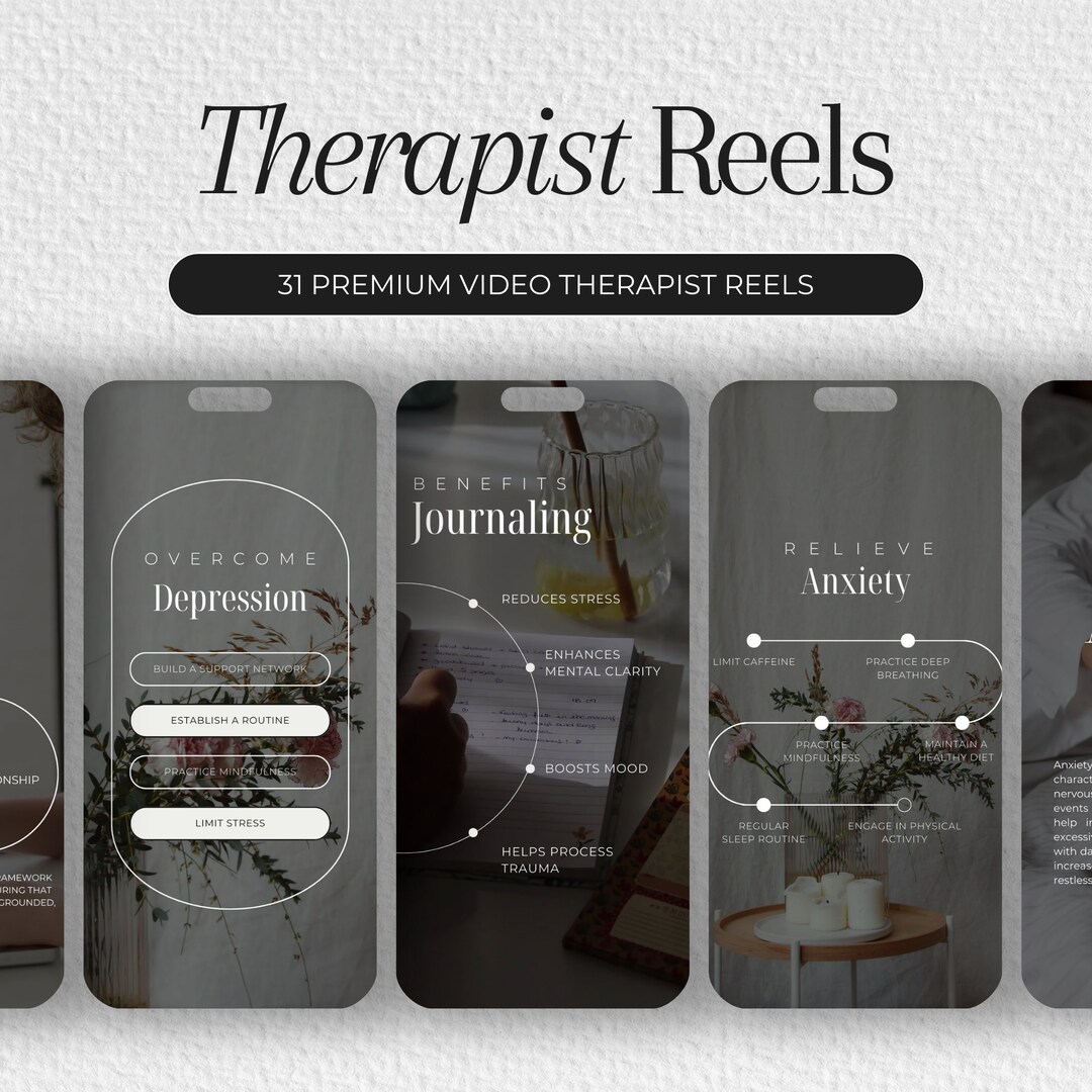 Therapist Instagram Video Reel | Therapist Reels Instagram | Counseling ...