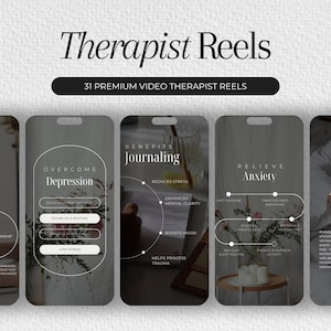 Therapist Instagram Video Reel | Therapist Reels Instagram | Counseling ...