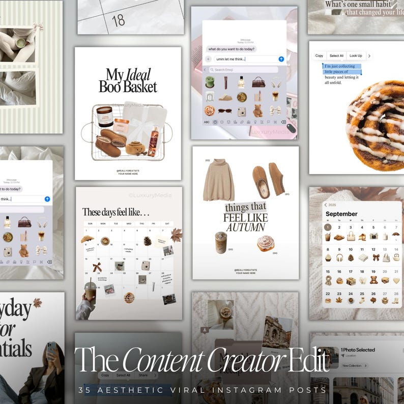 Content Creator Instagram Templates, Ios Core Templates, Trending ...