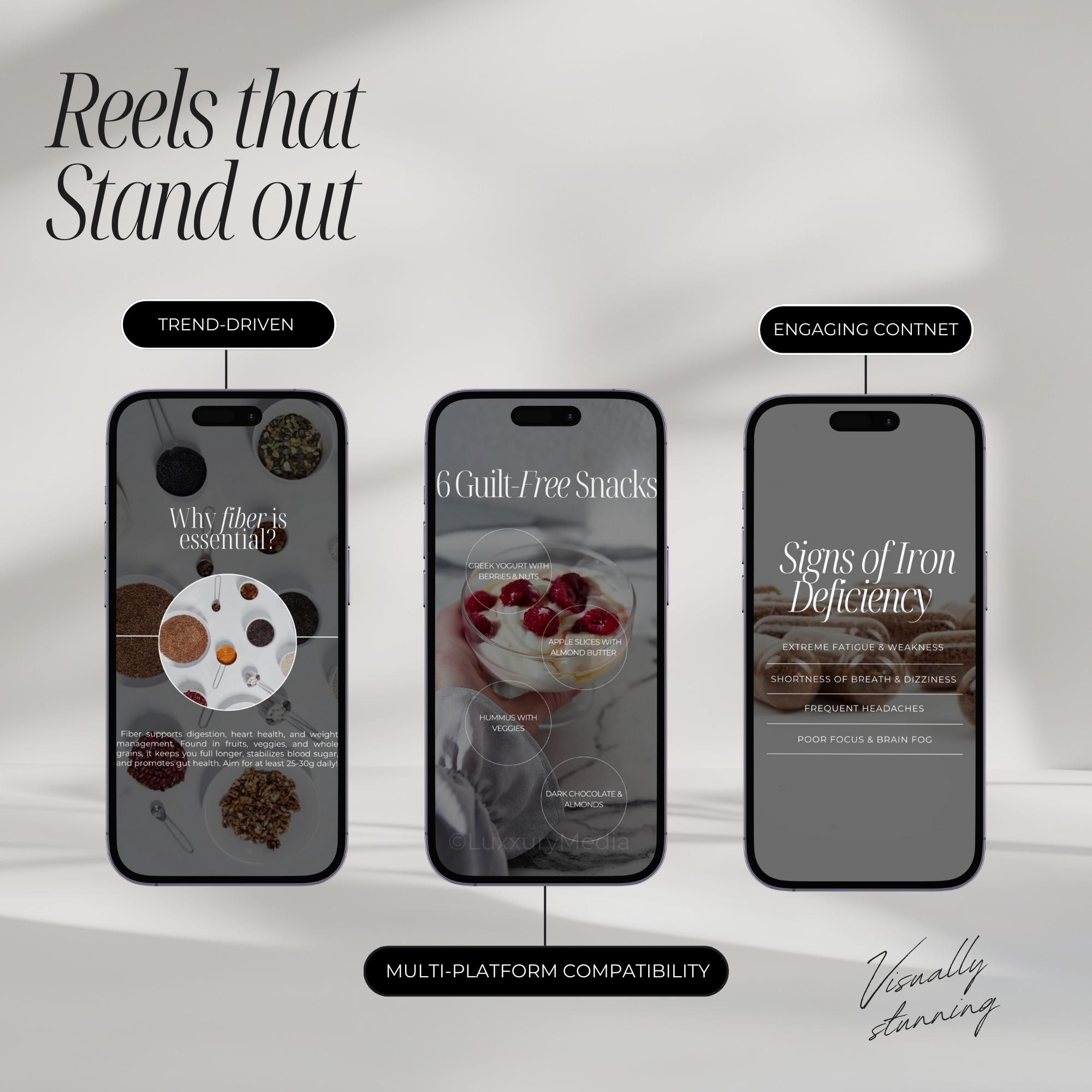 Nutrition Instagram Reels | Nutrition Coach Video Reels | Nutrition ...