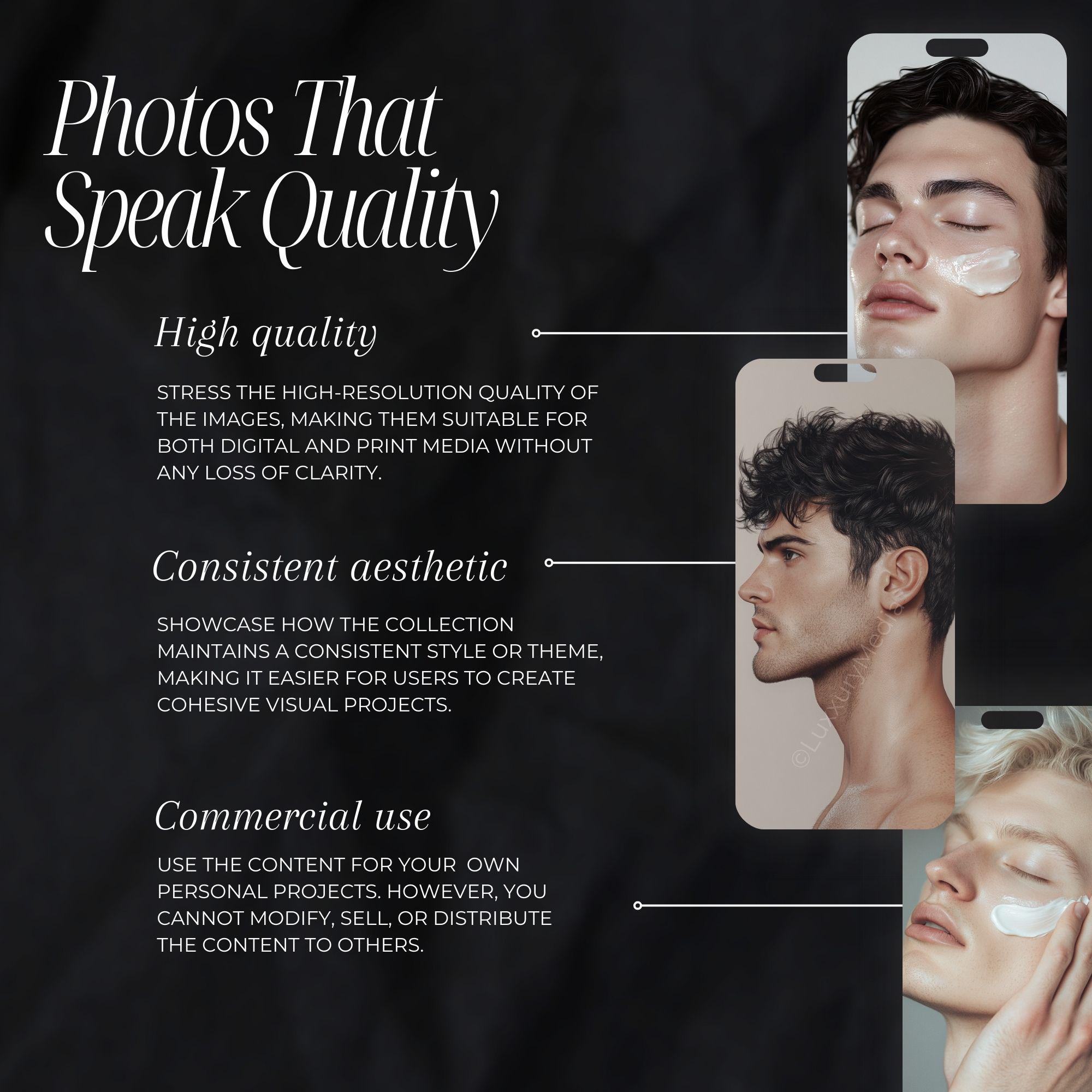 Men Skincare Stock Photos | Men Models Skincare | Male Models Images ...