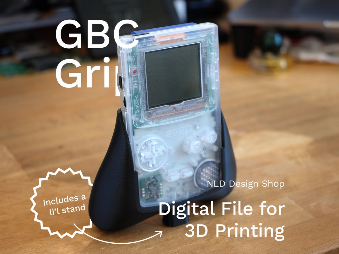 Game Boy Color Grip (solid) – Digital File for 3D Printing - Etsy