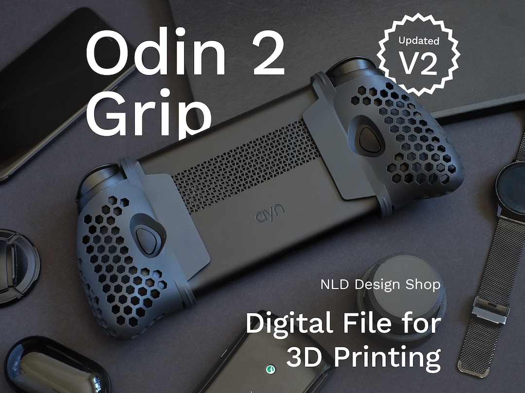 AYN Odin 2 Full Grip Aerado Arquivo Digital para Impressão 3D - Etsy Portugal