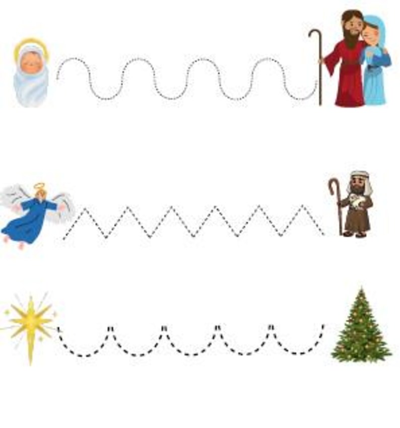 Christmas Activities- the Nativity - Etsy