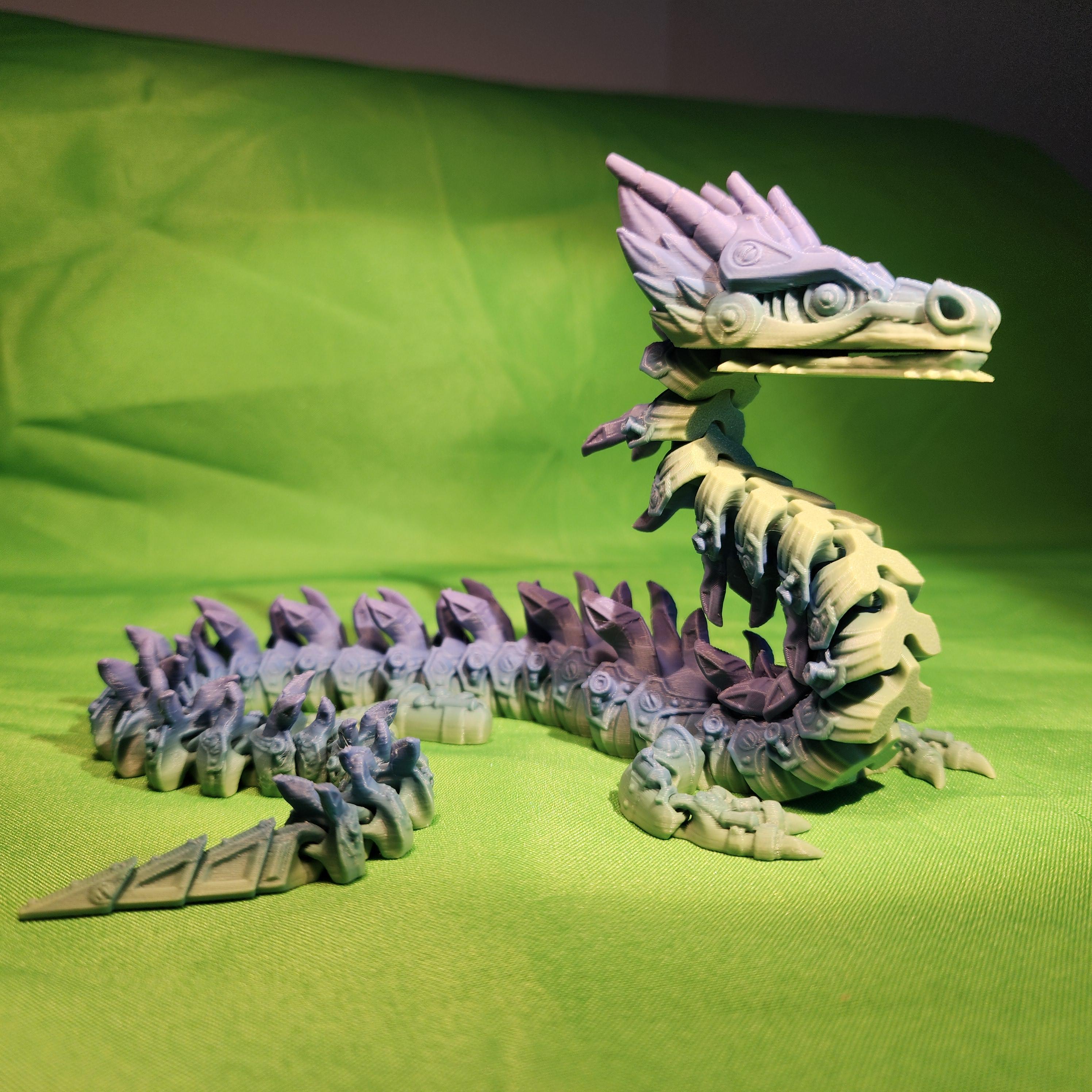 Articulating Mech Dragon - Etsy