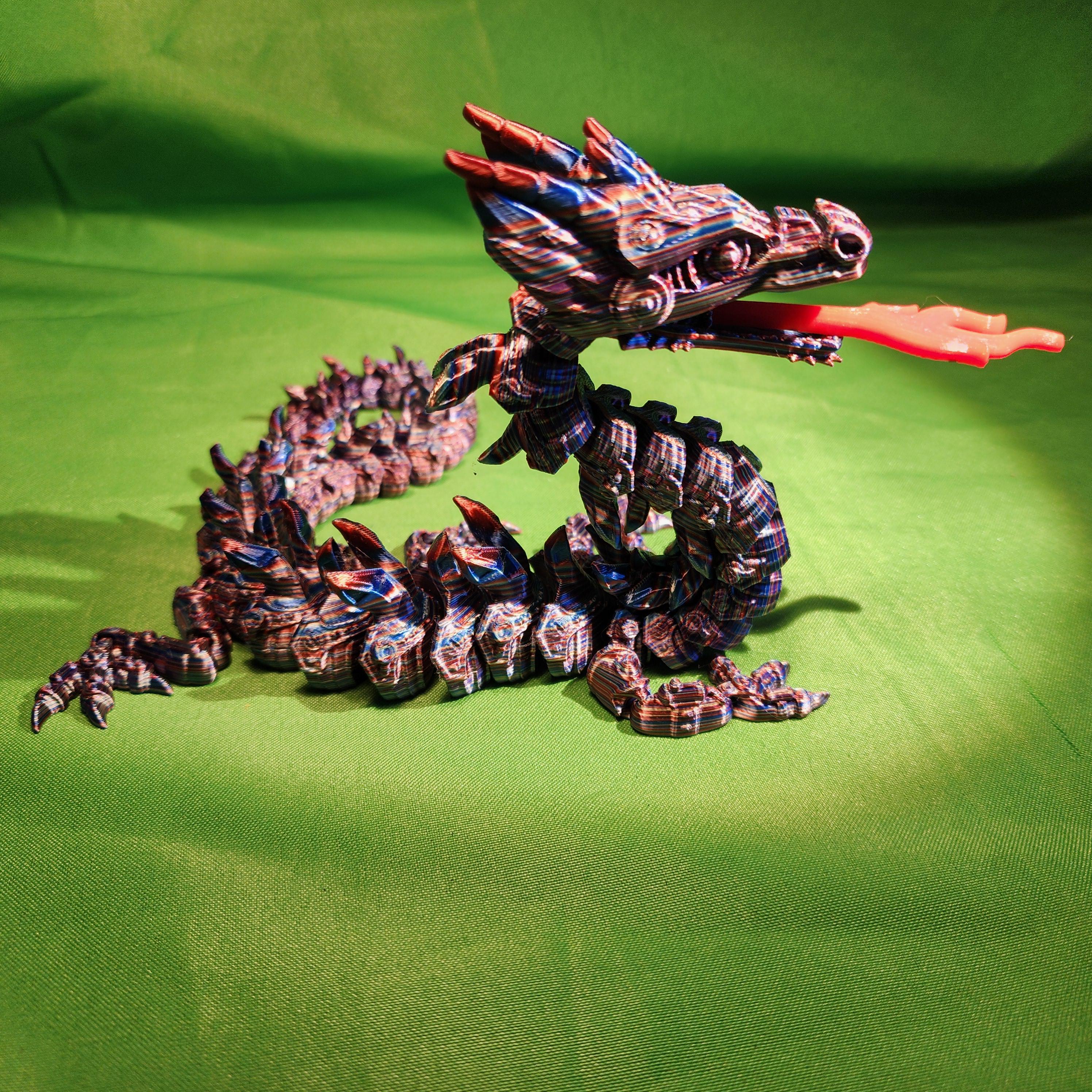 Articulating Mech Dragon - Etsy