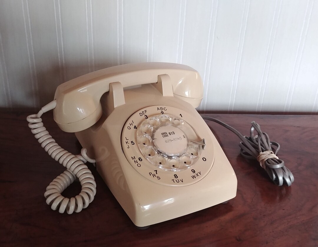 Bell Rotary Dial Phone Northern Electric 1981 1 - Etsy